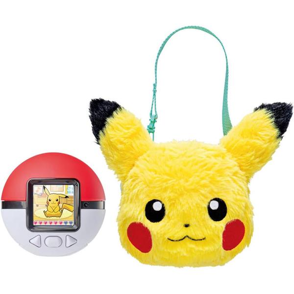 なでるたび、ポケモンともっとなかよしに。ピカチュウのポーチでいつでも一緒！ ポケモンをなでられるモンスターボール型の液晶トイ「ポケなで　モンスターボール」と、 持ち運びできる専用ポーチ「ポケなで　ピカチュウふれんずポーチ」がセットになった「...