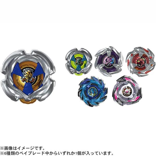 BEYBLADE X とは、超加速ギミック【Xダッシュ】による驚異的なスピードと衝撃でエクストリームなバトルを繰り広げるギアスポーツである。特別カラーでカスタマイズ済みの6種類のベイブレード中からいずれか1個が入っているランダムブースター。...