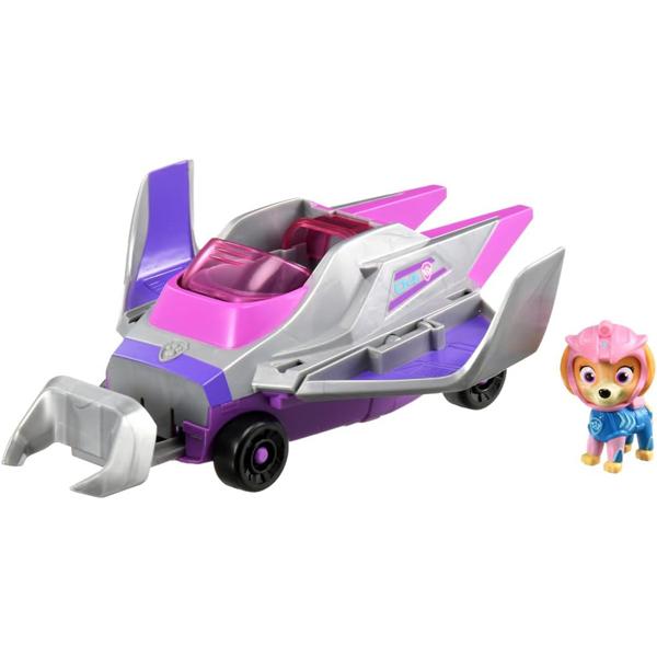 ギミック付きビークルとフィギュアのセット！海がテーマの「アクア パウ・パトロール」より、スカイのベーシックビークル「アクアマンタ」が登場です。スカイを運転席に乗せて窓を閉めると、ヒレが回転するよ！クチヒレが動くよ！セット内容 スカイ アクア...