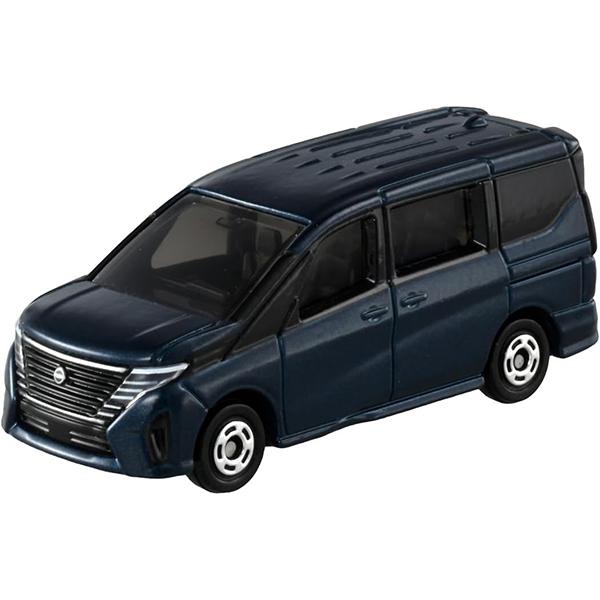 「日産 セレナ」が、トミカになって登場です。アクション：サスペンション発売日：2024年4月20日パッケージサイズ：W78×H41×D39mm使用電池：不要対象年齢：3歳以上メーカー：タカラトミー種類：おもちゃ 玩具