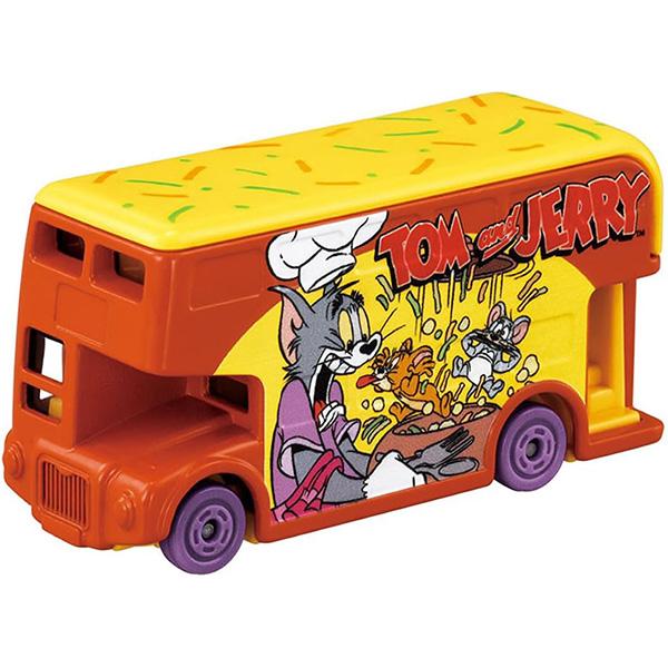 ドリームトミカに「トムとジェリー」のラッピングバスが登場！「トムとジェリー」のレトロなポスターアートやコミックアートがラッピングされたトミカです。発売日：2025年4月19日パッケージサイズ：W78×H41×D39mm使用電池：不要対象年齢...