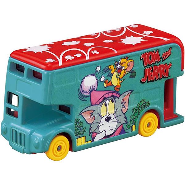 ドリームトミカに「トムとジェリー」のラッピングバスが登場！「トムとジェリー」のレトロなポスターアートやコミックアートがラッピングされたトミカです。発売日：2025年4月19日パッケージサイズ：W78×H41×D39mm使用電池：不要対象年齢...