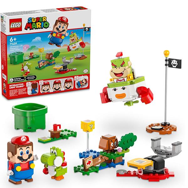 ・ インタラクティブなレゴ(R)マリオ(TM)との冒険 - クッパJr.を倒し、クッパJr.クラウンでゴールポールを目指そう・ レゴ(R)スーパーマリオ(TM) の世界のフィギュア4体 - レゴ(R)マリオ(TM)のインタラクティブフィギュ...