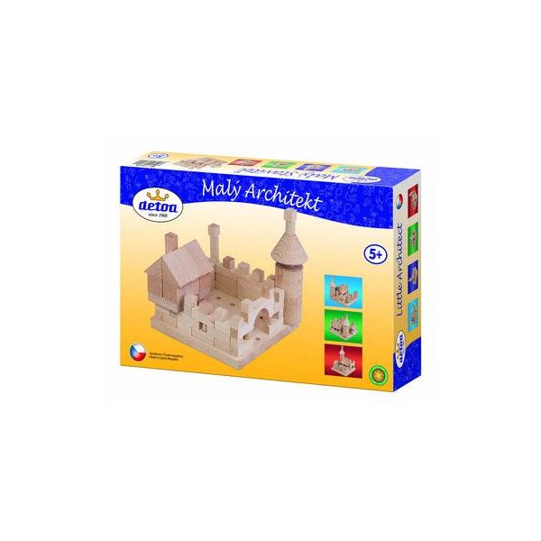 『小さな建築家(Little Architect)』は、120個の小さな木製パーツと、ベースになるプレートが含まれているキットです。高さの異なる木製スティックを、プレートに差し込み柱とします。穴の開いた様々なパーツを組み立てることによって、...