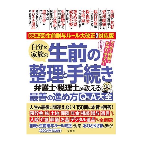高齢者だけでなく若く元気な人でも事故で突然命を落とすことがあります。そんなとき、配偶者や子供が困らないように、50代60代から行っておくべき生前の整理と手続きがたくさんあります。資産家であれば生前贈与や相続対策が求められますが、資産1000...
