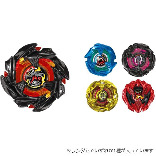 BEYBLADE X とは、超加速ギミック【Xダッシュ】による驚異的なスピードと衝撃でエクストリームなバトルを繰り広げるギアスポーツである。特別カスタマイズの豪華ラインナップ5種類のベイブレードの中からいずれか1個が入っているランダムブース...