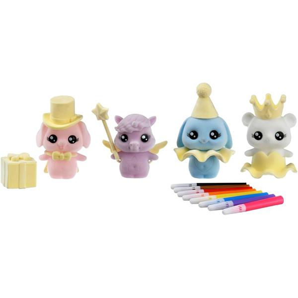 お水で洗って何度でもくり返しおえかきできるドール「もふれんず」にアクセサリー９種類と専用香りペン8本が入ったスペシャルセットが登場！アクセサリーにもおえかきできるから、いろいろなデザインを楽しもう♪くり返しおえかきあそびができるドール「もふ...