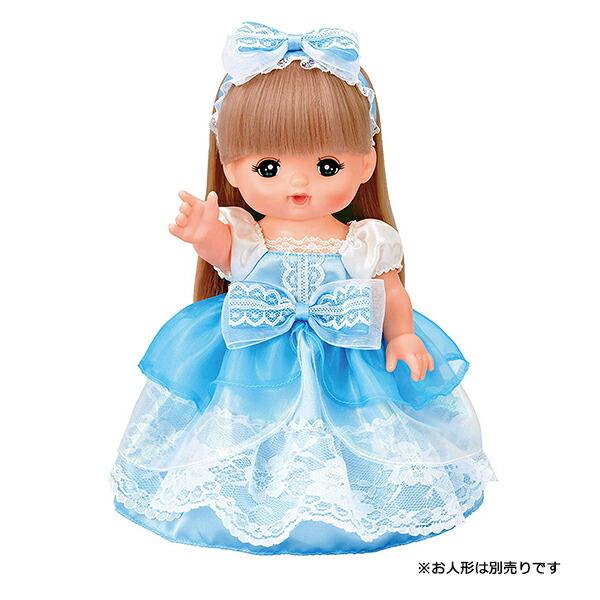 大きなリボンがついた水色のロングドレスとヘッドドレスがとってもすてき。水色のくつが付いています。※お人形は別売りです。発売日：2019年8月下旬パッケージサイズ：230×250×30mm使用電池：不要対象年齢：3歳以上メーカー：パイロット種...