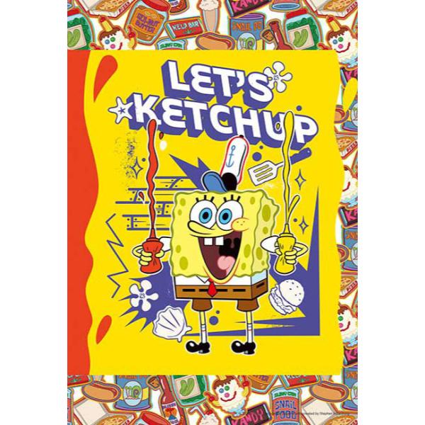 【発売日：2026年01月20日】商品名：LET'S KETCHUPサイズ：26×38cm品　番：APP-300-397ピース数：300メーカー：アップルワン補　足：【ジグソーパズル】【キャラクター】【スポンジ・ボブ】【202601】【30...