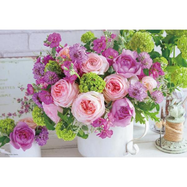 【発売日：2022年11月11日】商品名：アンジュサイズ：26×38cm品　番：BEV-500S-009ピース数：500メーカー：ビバリー補　足：【ジグソーパズル】【フラワー】【スモールピース系】【スモールピース】【202211】【500-...