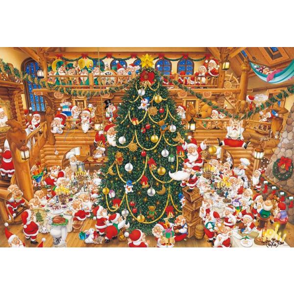 【発売日：2023年09月08日】商品名：サンタ パーティサイズ：49×72cm品　番：BEV-1000-044ピース数：1000メーカー：ビバリー補　足：【ジグソーパズル】【イラスト】【カンダ ヨシオ】【クリスマス】【12月】【20230...