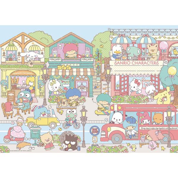 【発売日：2024年06月07日】商品名：サンリオキャラクターズ ハッピーマイタウンサイズ：38×53cm品　番：BEV-600-023ピース数：600メーカー：ビバリー補　足：【ジグソーパズル】【キャラクター】【サンリオ】【202406】...