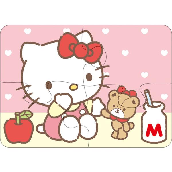 【発売日：2024年04月19日】商品名：サンリオキャラクターズ はじめてのパズルサイズ：W250×H205×D70mm品　番：BEV-S5-004ピース数：40メーカー：ビバリー補　足：【子供用パズル】【こどもジグソーパズル】【サンリオ】...