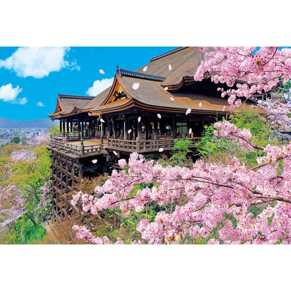 【発売日：2024年12月13日】商品名：桜咲く清水寺サイズ：49×72cm品　番：BEV-1000-081ピース数：1000メーカー：ビバリー補　足：【ジグソーパズル】【風景】【国内風景】【近畿】【京都】【桜柄】【202412】【1000...