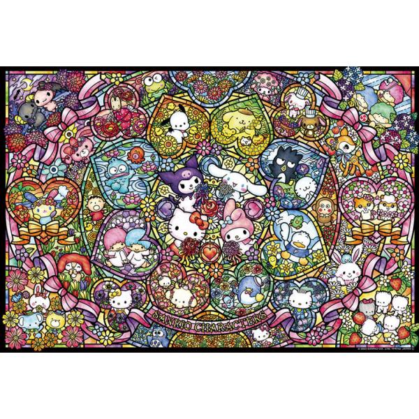 【発売日：2025年10月10日】商品名：サンリオキャラクターズ ステンドグラスサイズ：26×38cm品　番：BEV-300-173ピース数：300メーカー：ビバリー補　足：【ジグソーパズル】【キャラクター】【サンリオ】【202510】【3...