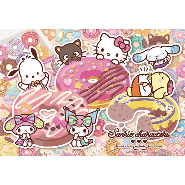 【発売日：2026年07月10日】商品名：だいすき ドーナツサイズ：26×38cm品　番：BEV-300-208ピース数：300メーカー：ビバリー補　足：【ジグソーパズル】【キャラクター】【サンリオ】【300-500】【202607】【色：...