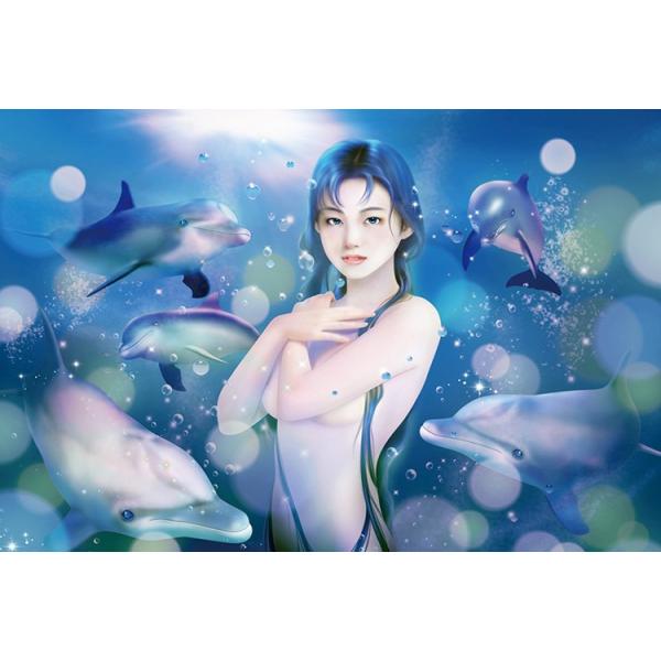 【発売日：2015年10月02日】商品名：「まなざし」サイズ：26×38cm品　番：CUT-300-095ピース数：300メーカー：キューティーズ補　足：【ジグソーパズル】【イラスト】【ATO FUJIHARA】【300-500】【色：ブルー】