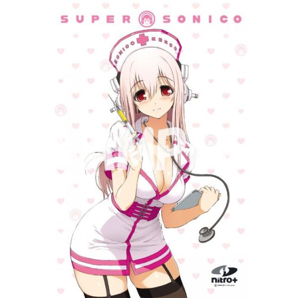 商品名：ナース服サイズ：50×75cm品　番：CUT-1000-017ピース数：1000メーカー：キューティーズ補　足：【ジグソーパズル】【アニメ】【すーぱーそに子】【高画質印刷】【1000-2000】【縦柄】【色：ピンク】【色：ホワイト】