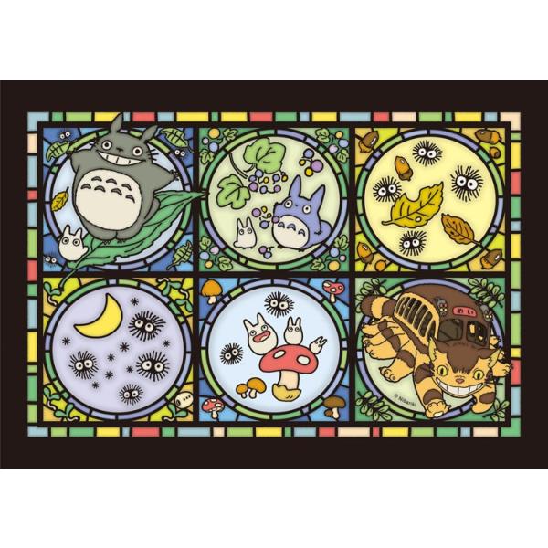 【発売日：2014年09月23日】商品名：となりのトトロ森便りサイズ：18.2×25.7cm品　番：ENS-208-AC01ピース数：208メーカー：エンスカイ補　足：【ジグソーパズル】【ジブリ作品】【となりのトトロ】【透明パズル】【アート...