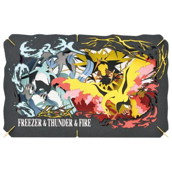 【発売日：2017年11月30日】商品名：フリーザー＆サンダー＆ファイヤーサイズ：約H153×W100×D42mm品　番：ENS-PT-L02メーカー：エンスカイ補　足：【雑貨】【ペーパーシアター】【PAPER THEATER】【アニメ】【...