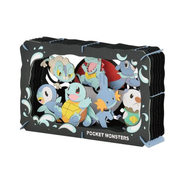 【発売日：2019年07月30日】商品名：TYPE:WATER（ポケットモンスター）サイズ：約H100×W160×D42mm品　番：ENS-PT-L08メーカー：エンスカイ補　足：【雑貨】【ペーパーシアター】【PAPER THEATER】【...