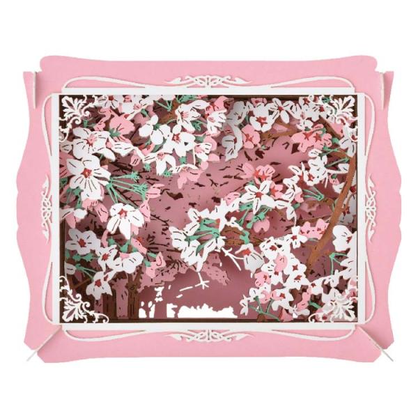 【発売日：2023年01月30日】商品名：さくらサイズ：H80×W100×D42mm品　番：ENS-PT-290メーカー：エンスカイ補　足：【雑貨】【ペーパーシアター】【PAPER THEATER】【フラワー】【202301】【色：ピンク】