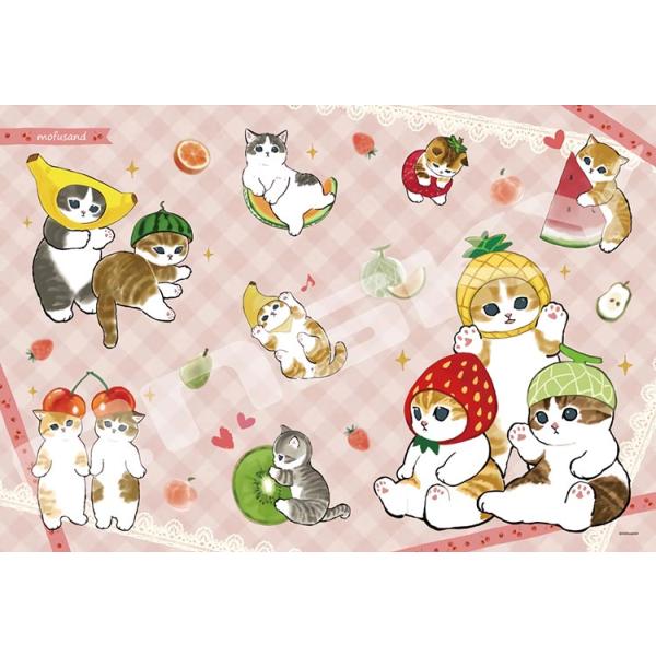 【発売日：2023年03月14日】商品名：もぎたてふるーつサイズ：26×38cm品　番：ENS-300-3027ピース数：300メーカー：エンスカイ補　足：【ジグソーパズル】【キャラクター】【mofusand】【ぢゅの】【202303】【3...