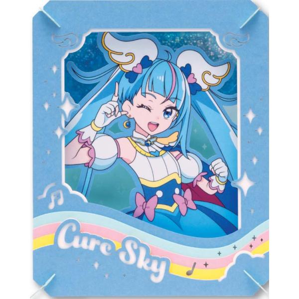 【発売日：2024年02月29日】商品名：キュアスカイ（ひろがるスカイ！プリキュア）サイズ：H100×W80×D42mm品　番：ENS-PT-346メーカー：エンスカイ補　足：【雑貨】【ペーパーシアター】【PAPER THEATER】【アニ...