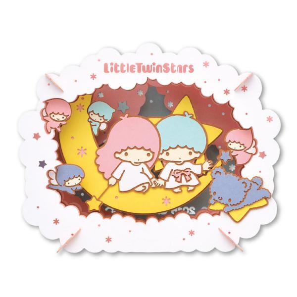 【発売日：2024年08月23日】商品名：リトルツインスターズ（サンリオキャラクターズ）サイズ：約H80×W100×D42mm品　番：ENS-PT-309Xメーカー：エンスカイ補　足：【雑貨】【ペーパーシアター】【PAPER THEATER...