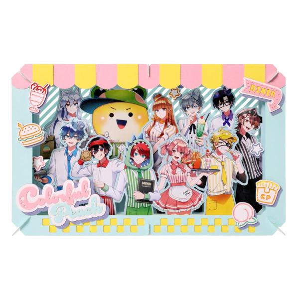 【発売日：2025年05月07日】商品名：カラフルピーチ ダイナーサイズ：H100×W160×D42mm品　番：ENS-PT-L84メーカー：エンスカイ補　足：【雑貨】【ペーパーシアター】【PAPER THEATER】【アニメ】【カラフルピ...
