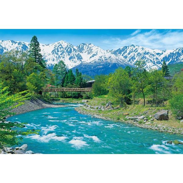 【発売日：2018年05月11日】商品名：白馬三山と清流-長野サイズ：26×38cm品　番：EPO-25-157ピース数：300メーカー：エポック社補　足：【ジグソーパズル】【風景】【国内風景】【中部】【長野】【めざせ達人】【201805】...