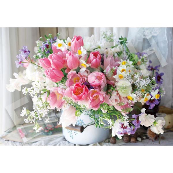 【発売日：2026年01月08日】商品名：心がやすらぐ リラックスピンクサイズ：26×38cm品　番：EPO-28-053sピース数：300メーカー：エポック社補　足：【ジグソーパズル】【フラワー】【202601】【300-500】【色：ピ...