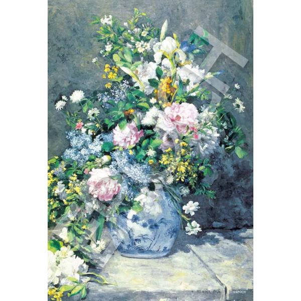 【発売日：2023年11月11日】商品名：春の花束サイズ：26×38cm品　番：EPO-31-107ピース数：1053メーカー：エポック社補　足：【ジグソーパズル】【絵画】【ルノワール】【極小ピース系】【スーパースモールピース】【パズルの超...