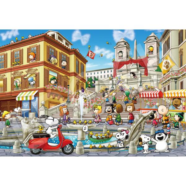 【発売日：2026年09月12日】商品名：スヌーピー イン ローマサイズ：26×38cm品　番：EPO-31-710sピース数：1053メーカー：エポック社補　足：【ジグソーパズル】【キャラクター】【スヌーピー】【PEANUTS】【極小ピー...