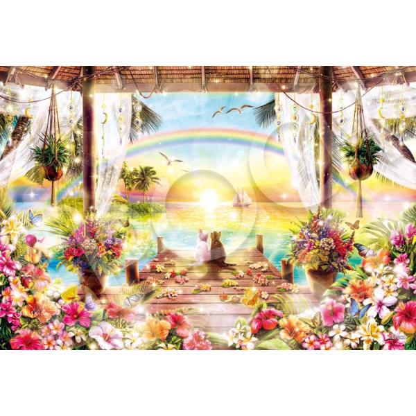 【発売日：2023年04月08日】商品名：ロマンティック バケーションサイズ：26×38cm品　番：EPO-31-740ピース数：1053メーカー：エポック社補　足：【ジグソーパズル】【イラスト】【キシダヨシマサ】【マリンアート】【極小ピー...