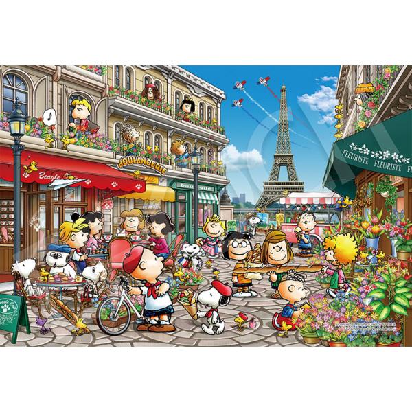 【発売日：2025年04月12日】商品名：スヌーピー イン パリサイズ：26×38cm品　番：EPO-32-611sピース数：1053メーカー：エポック社補　足：【ジグソーパズル】【キャラクター】【スヌーピー】【PEANUTS】【極小ピース...