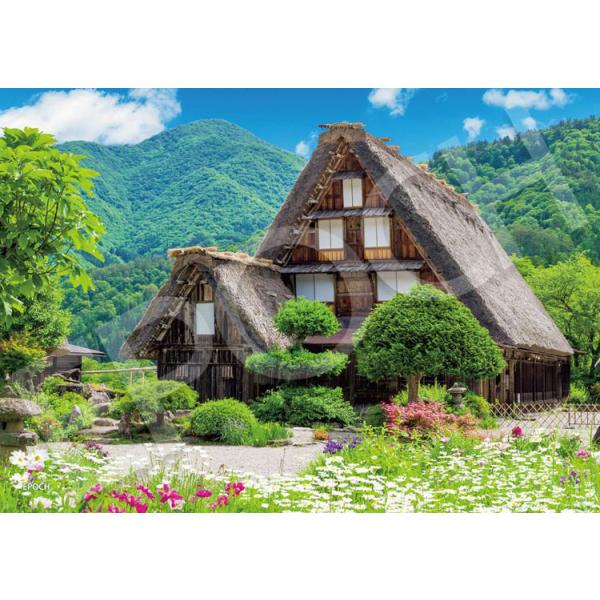 【発売日：2025年10月10日】商品名：白川郷の合掌造り―岐阜サイズ：18.2×25.7cm品　番：EPO-52-815ピース数：500メーカー：エポック社補　足：【ジグソーパズル】【風景】【国内風景】【近畿】【岐阜】【世界遺産】【極小ピ...
