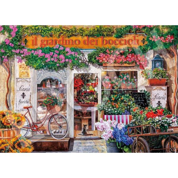 【発売日：2023年04月08日】商品名：つぼみの園サイズ：38×53cm品　番：EPO-54-226ピース数：2000メーカー：エポック社補　足：【ジグソーパズル】【イラスト】【グイド・ボレッリ】【極小ピース系】【スーパースモールピース】...