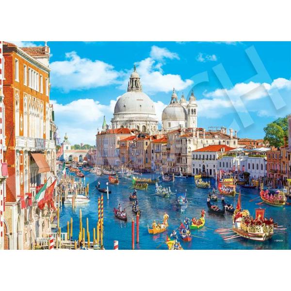 【発売日：2023年06月15日】商品名：ヴェネツィアとその潟VIII-イタリアサイズ：38×53cm品　番：EPO-54-238ピース数：2000メーカー：エポック社補　足：【ジグソーパズル】【風景】【海外風景】【イタリア】【世界遺産】【...