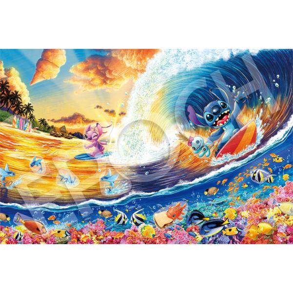 【発売日：2024年05月11日】商品名：Stitch -Sunset Surfing-（リロ＆スティッチ）サイズ：50×75cm品　番：EPO-97-803sピース数：1000メーカー：エポック社補　足：【ジグソーパズル】【ディズニー】【...