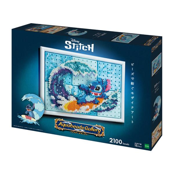 【発売日：2025年12月27日】商品名：スティッチサイズ：W414×D68×H285mm品　番：AQG-C2メーカー：エポック社補　足：【おもちゃ】【アクアビーズ】【アクアビーズ ギャラリー】【対象年齢15才以上】【ディズニー】【リロ＆ス...