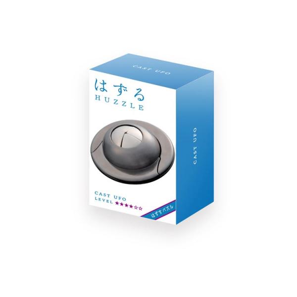 【発売日：2019年02月22日】商品名：キャスト UFO（ユーエフオー）サイズ：7.5×11.9×4.5cm品　番：HAN-07502メーカー：ハナヤマ補　足：【立体パズル】【はずる】【キャストパズル】【201902】【色：シルバー】