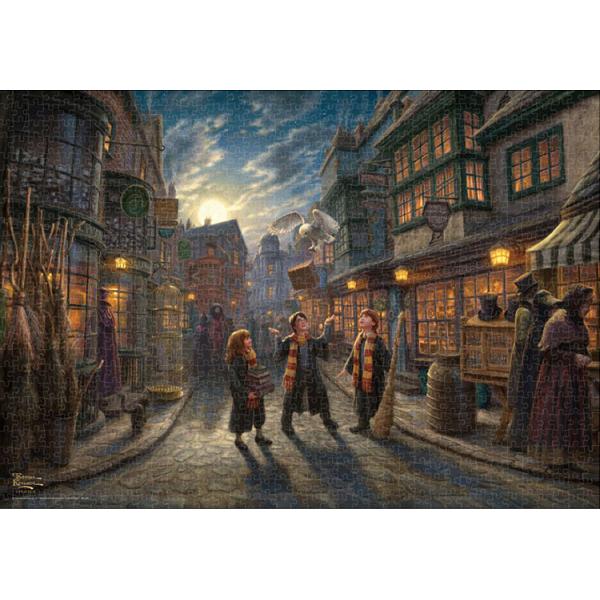 【発売日：2025年11月21日】商品名：Harry Potter TM Diagon Alley TMサイズ：51×73.5cm品　番：TEN-B1000-850ピース数：1000メーカー：テンヨー補　足：【ジグソーパズル】【キャラクター...
