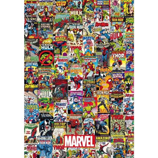 【発売日：2024年12月27日】商品名：マーベル・コミック大集合サイズ：51×73.5cm品　番：TEN-R-1000-641ピース数：1000メーカー：テンヨー補　足：【ジグソーパズル】【キャラクター】【MARVEL】【マーベル】【20...