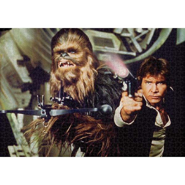 【発売日：2025年04月25日】商品名：Han Solo &amp; Chewbaccaサイズ：51×73.5cm品　番：TEN-W-1000-694ピース数：1000メーカー：テンヨー補　足：【ジグソーパズル】【キャラクター】【スターウ...
