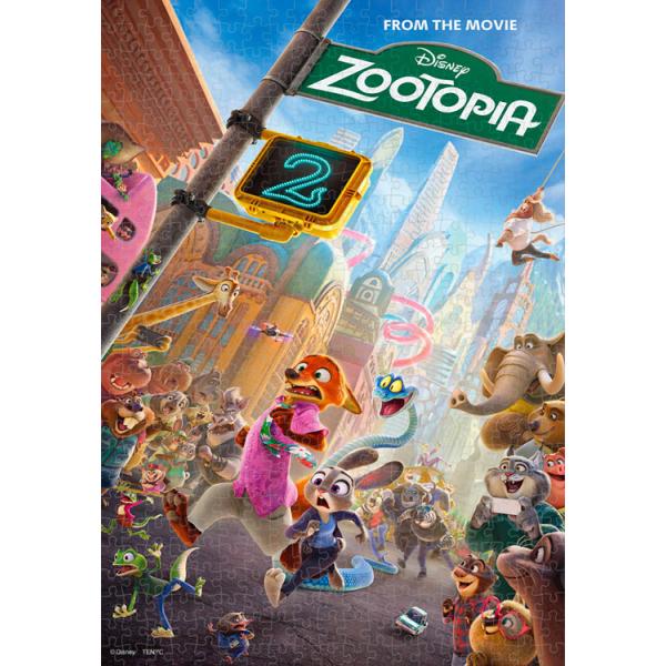 【発売日：2026年04月24日】商品名：走れ、走れ！（ディズニー映画『ズートピア2』）サイズ：25×36cm品　番：TEN-DSG500-701ピース数：500メーカー：テンヨー補　足：【ジグソーパズル】【ディズニー】【ズートピア】【ズー...