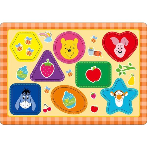 【発売日：2017年07月28日】商品名：プーさん だいすきサイズ：26×37.5cm品　番：TEN-DC08-132ピース数：8メーカー：テンヨー補　足：【子供用パズル】【板パズル】【対象年齢1才以上】【チャイルドパズル】【ディズニー】【...