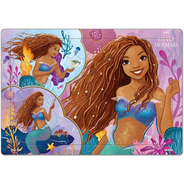 【発売日：2023年10月27日】商品名：うみのなかのくらし（リトル・マーメイド）サイズ：26×37.5cm品　番：TEN-DC40-176ピース数：40メーカー：テンヨー補　足：【子供用パズル】【板パズル】【対象年齢3才以上】【チャイルド...