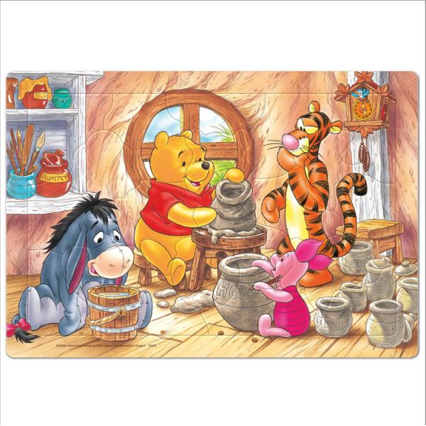 【発売日：2024年07月19日】商品名：じょうずにできるかなサイズ：26×37.5cm品　番：TEN-DC20-216ピース数：20メーカー：テンヨー補　足：【子供用パズル】【板パズル】【対象年齢2才以上】【チャイルドパズル】【ディズニー...