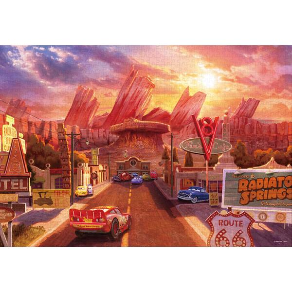 【発売日：2026年02月20日】商品名：なかまの待つ町（カーズ）サイズ：51×73.5cm品　番：TEN-D1000-905ピース数：1000メーカー：テンヨー補　足：【ジグソーパズル】【ディズニー】【カーズ】【202602】【1000-...